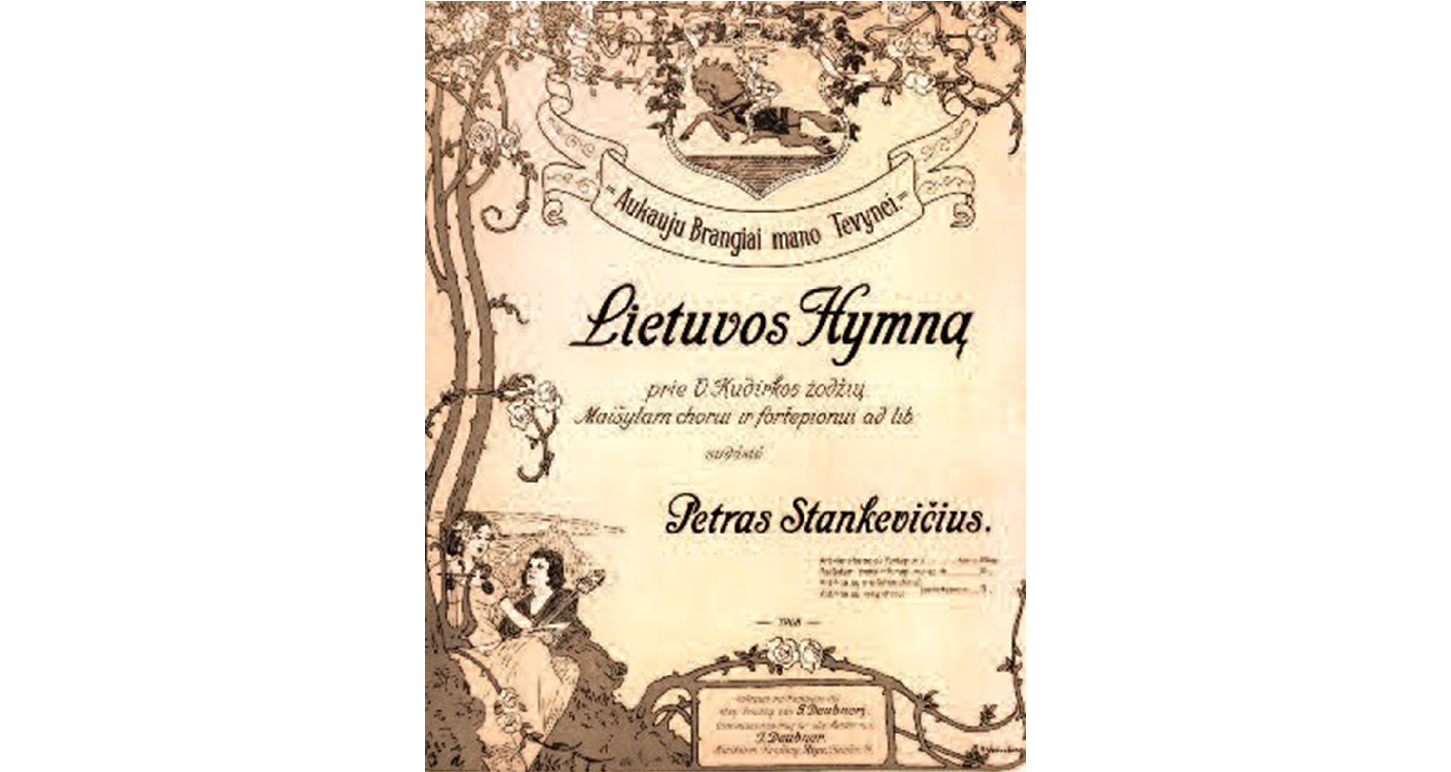 The History of Lithuania ’ s National Anthem – DRAUGAS NEWS